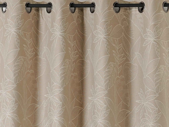 Rideau isolant épais motifs naturels | HomeMaison